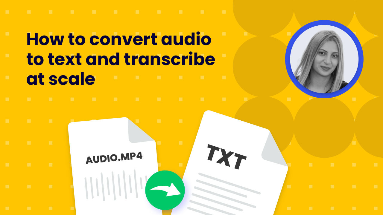 How To Convert Audio To Text Tutorial 2022 Hexomatic Academy