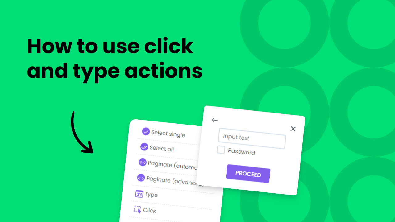 Custom Actions 101 - How to create complex scraping recipes | Hexomatic