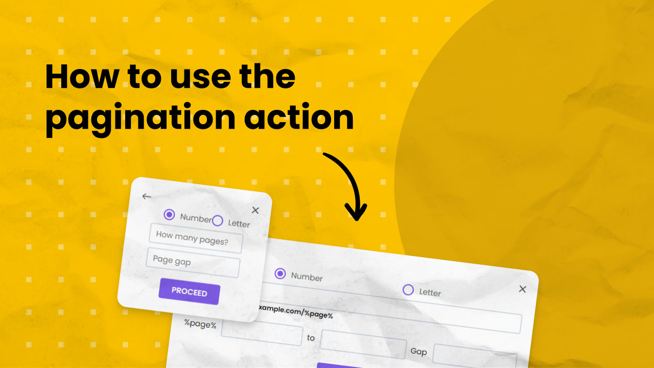 Custom Actions 101 - How to create complex scraping recipes | Hexomatic