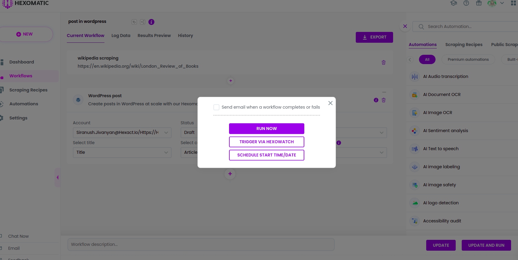 How to Scrape Data from WIkipedia | Hexomatic Academy