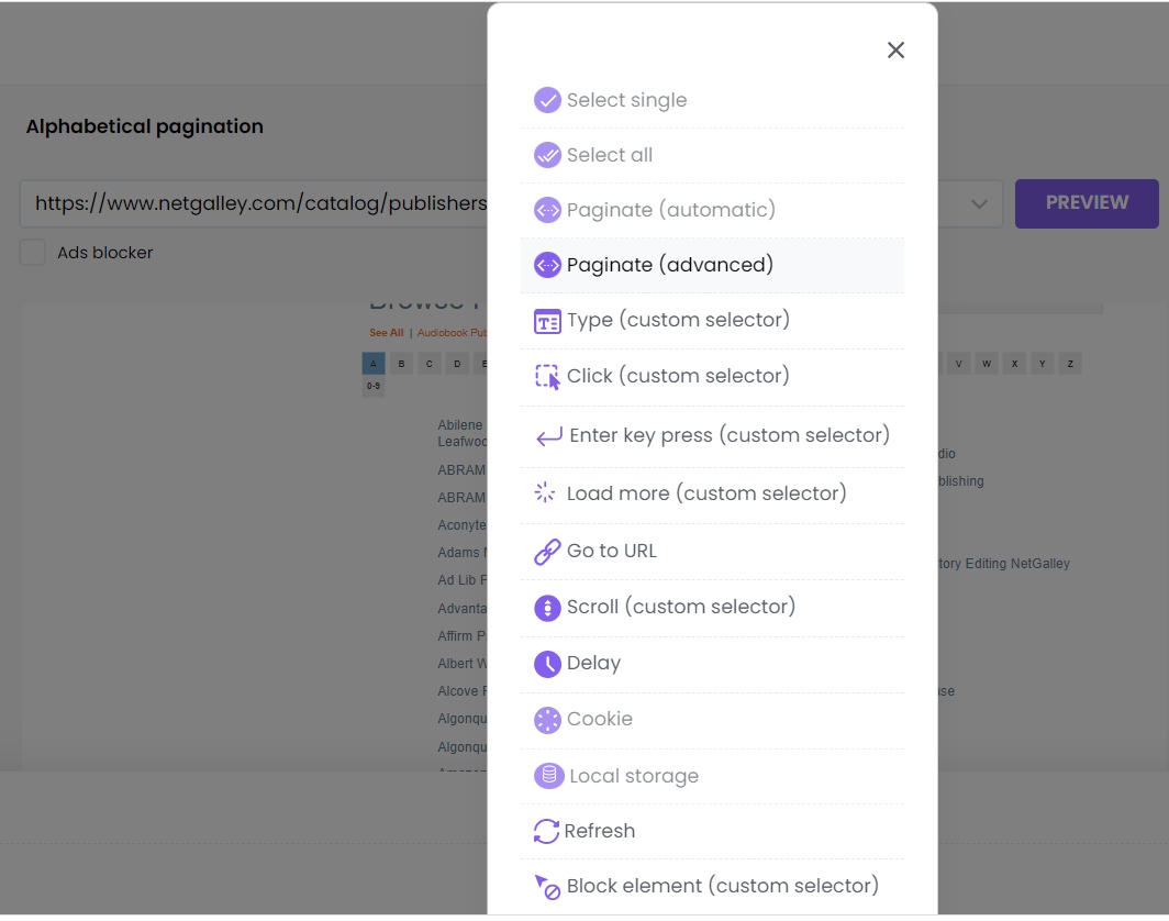 How to Use Pagination When Scraping Websites | Hexomatic
