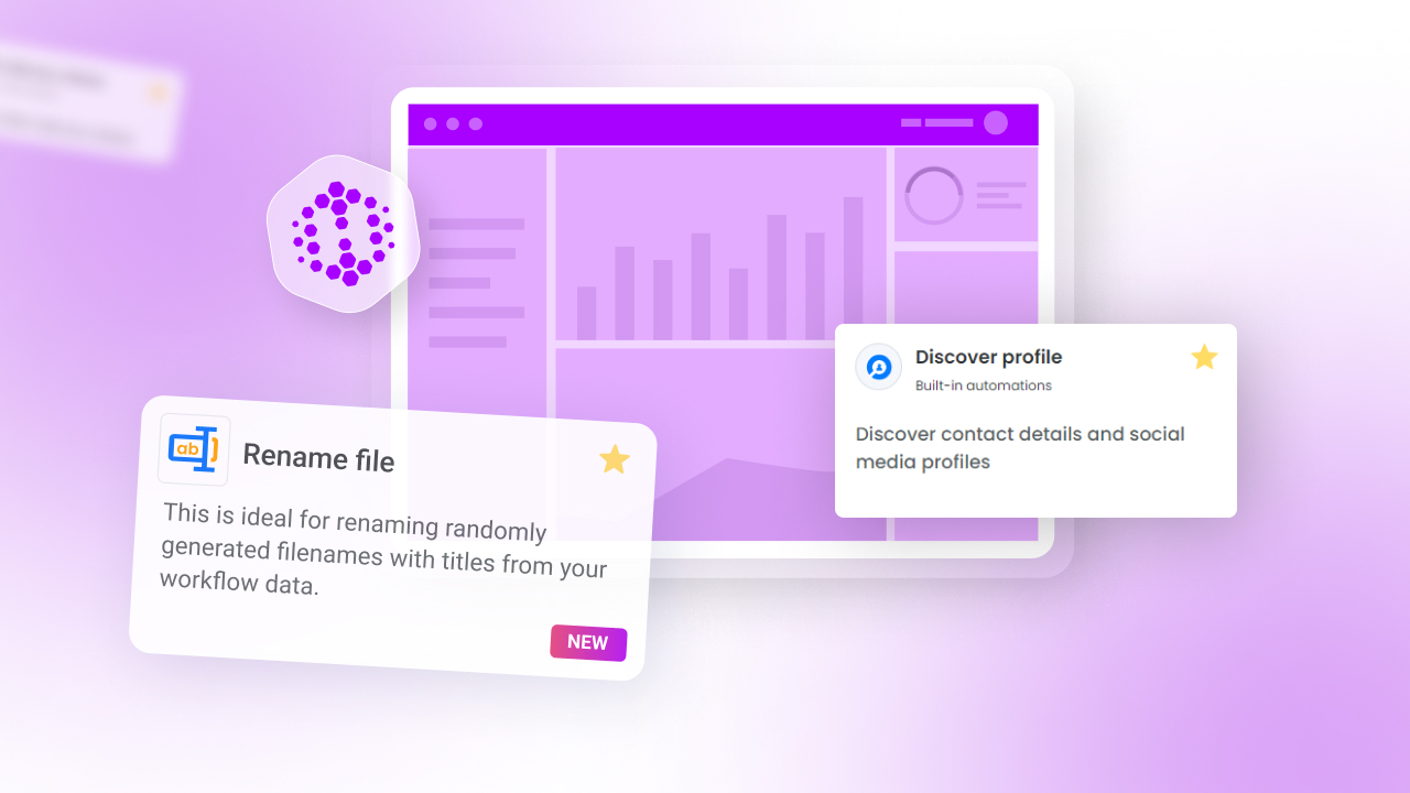 Hexomatic Updates New Rename File Automation