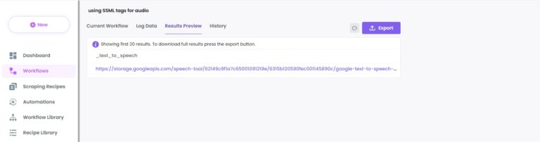 How to use advanced SSML tags with Text to Voice | Hexomatic