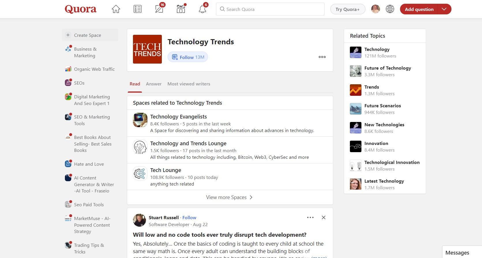 How to scrape Quora | Hexomatic