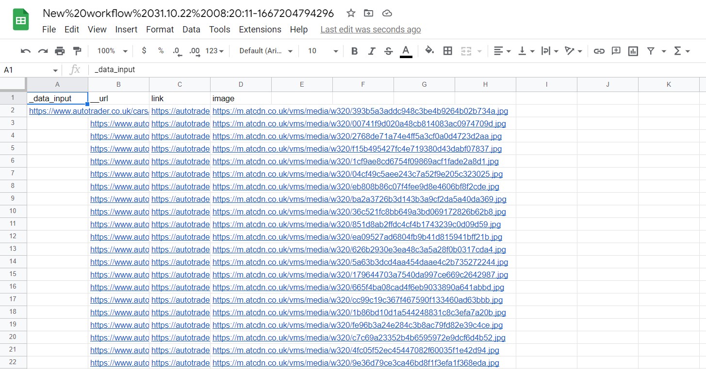 How to scrape Autotrader | Hexomatic
