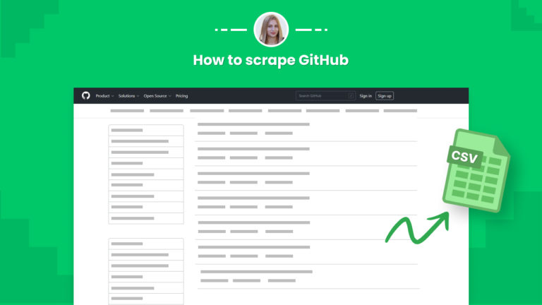 How scrape GitHub | Hexomatic