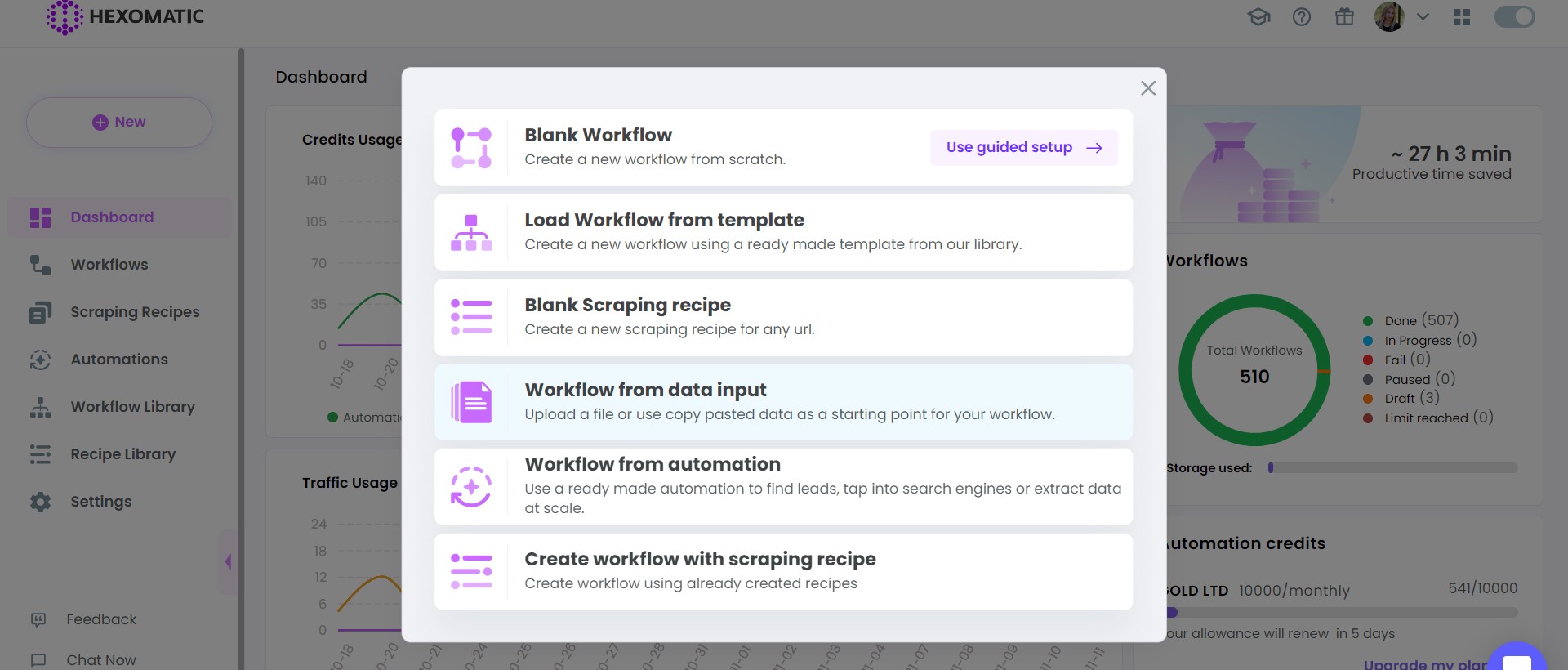 How to scrape Logos and Favicons from any website at scale | Hexomatic