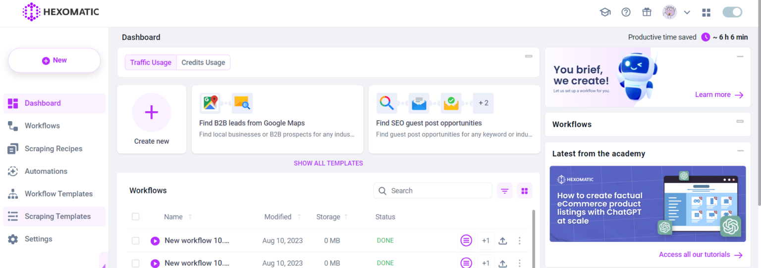 How to scrape Shopee | Hexomatic