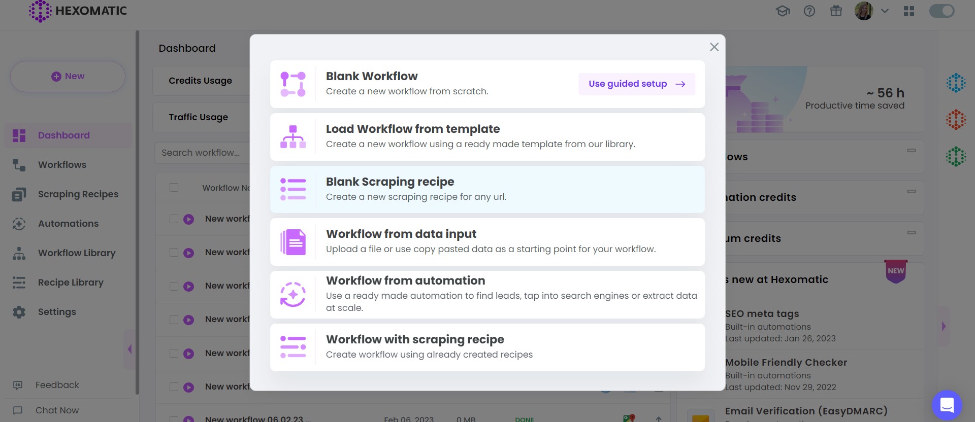 How to Perform 2-step Scraping | Hexomatic