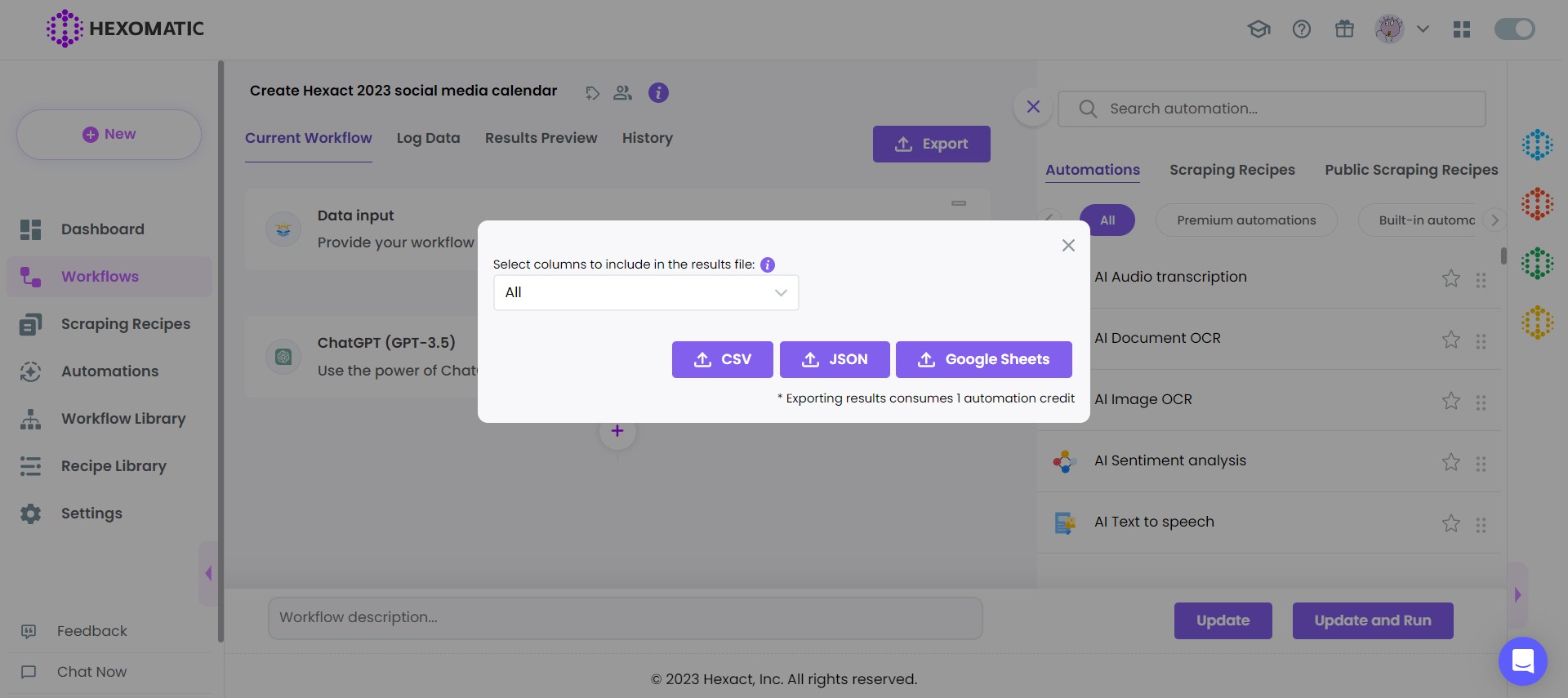 Create Your Entire Social Media Content Calendar - Automate ChatGPT