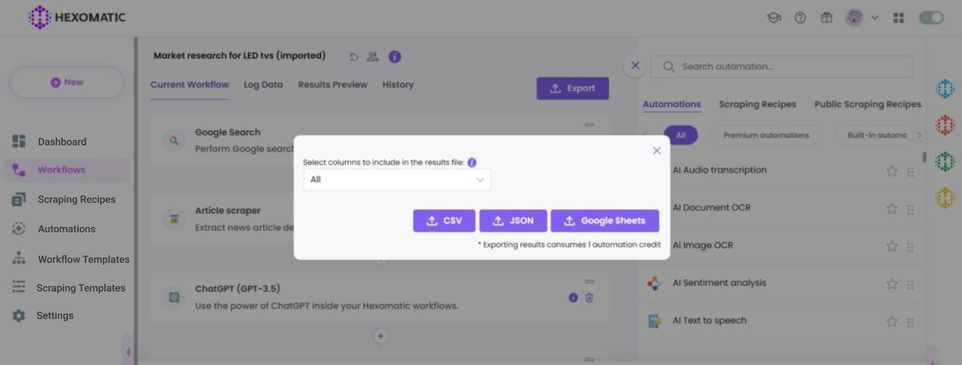 ChatGPT agent for market analysis automation! - Get our easy tutorial!