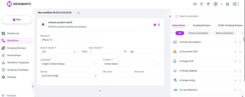 How to Scrape Amazon Data Using Python | Hexomatic