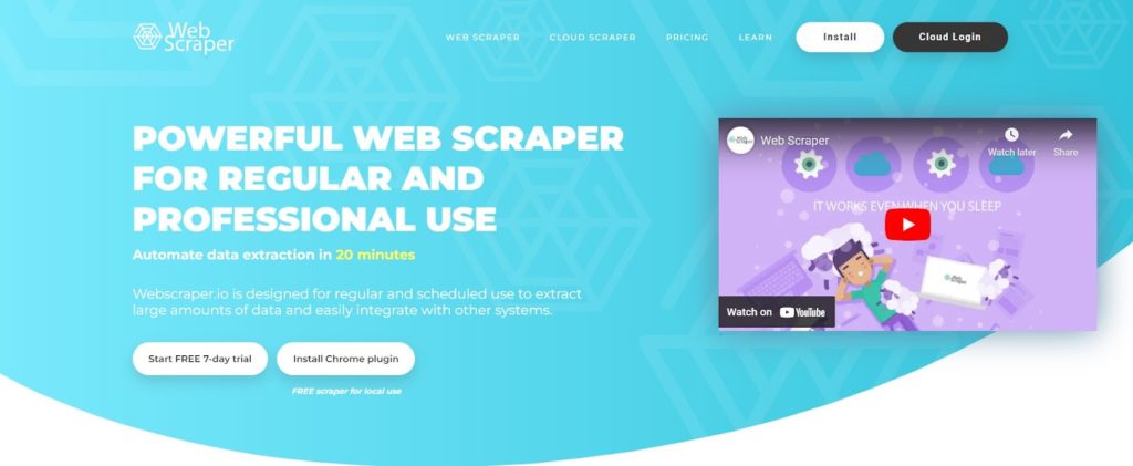 Webscraper.io Review & Alternatives 2024: Features + Use Cases