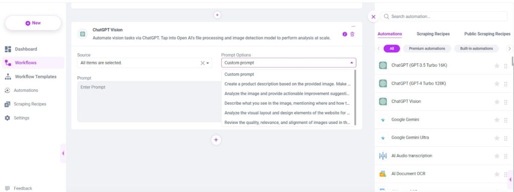 How to use ChatGPT + Automation tricks | Hexomatic